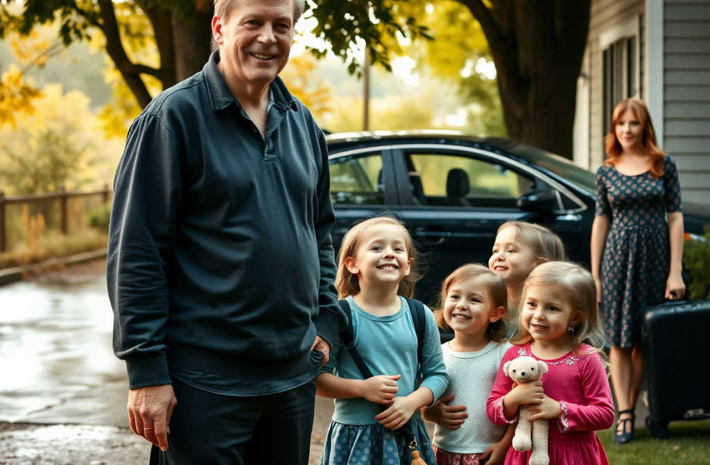 Une décennie après le départ de Sarah : un père et ses cinq enfants ...